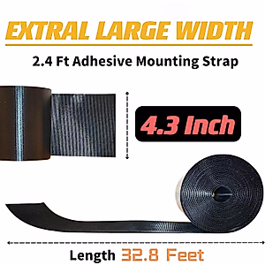 Benlynnx 32.8 Ft Under Couch Blocker for Toy/Pet (Large Width 4.3 Inch), Adjustable Under Sofa Blocker to Avoid Things Sliding Under Furniture (Include 2.4 Ft Adhesive Mounting Strap)