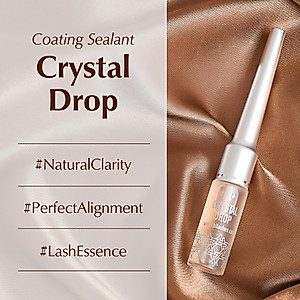 BL Lashes Crystal Drop Lash Coating Sealant, Eyelash Extension Aftercare, Protective topcoat lash coating, 0.23 fl.oz