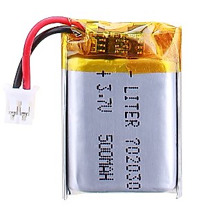 Liter energybattery 3.7V Lipo Battery 500mAh Rechargeable Lithium ion Polymer Battery 702030 Lithium Polymer ion Battery with JST Connector