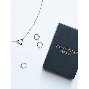 HONEYCAT Silver Ear Cuffs (set of 3) | Minimalist Delicate Jewelry (S)