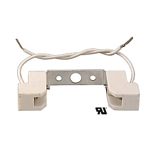 B&P Lamp® 4" Double Ended Halogen Socket W/Bracket