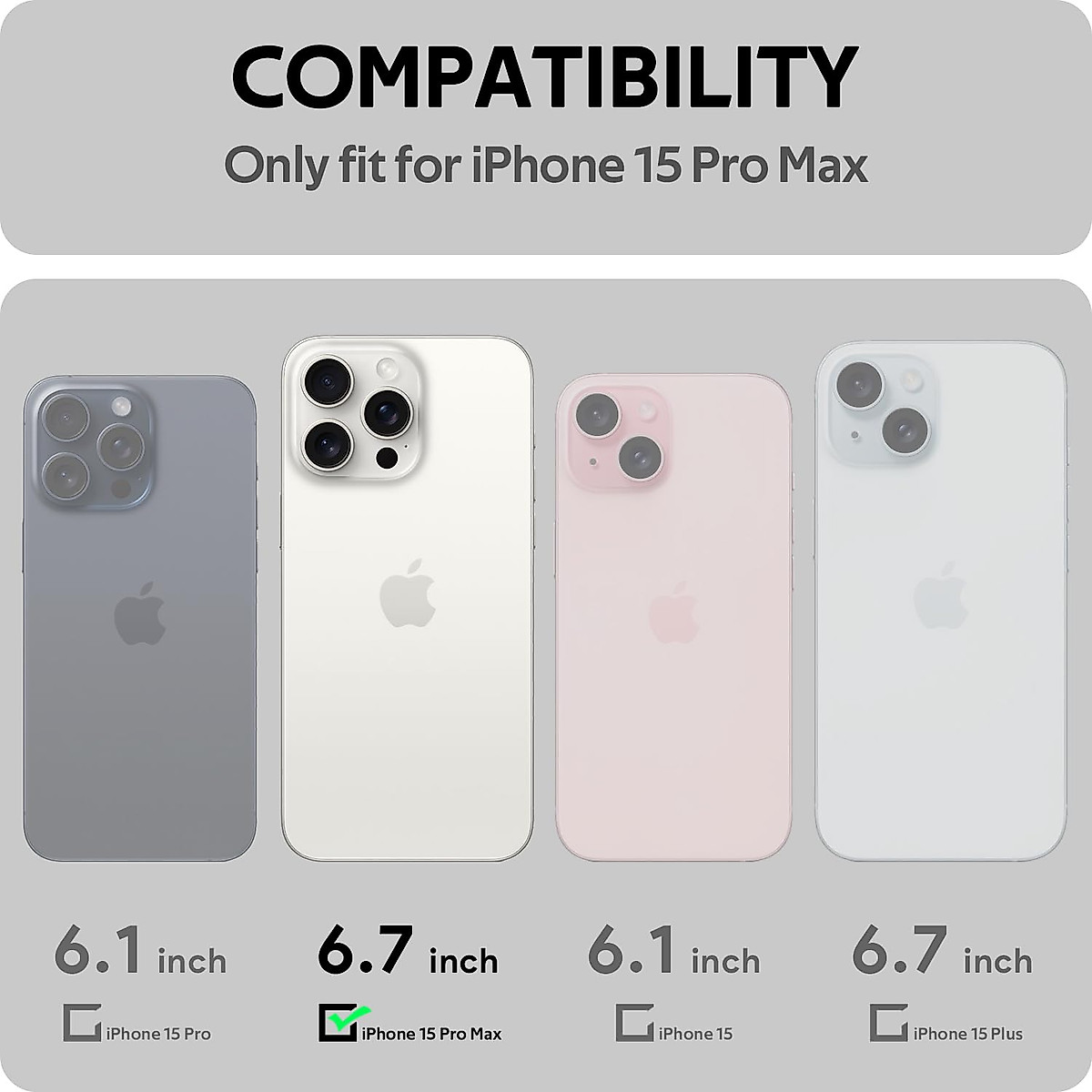 Clear Case for iPhone 15 Pro Max Aeska Ultra [Slim Thin] Flexible Scratch Resistant Transparent TPU Shockproof Gel Rubber Soft Silicone Protective Phone Case Cover for iPhone 15 Pro Max 6.7'' (Clear)