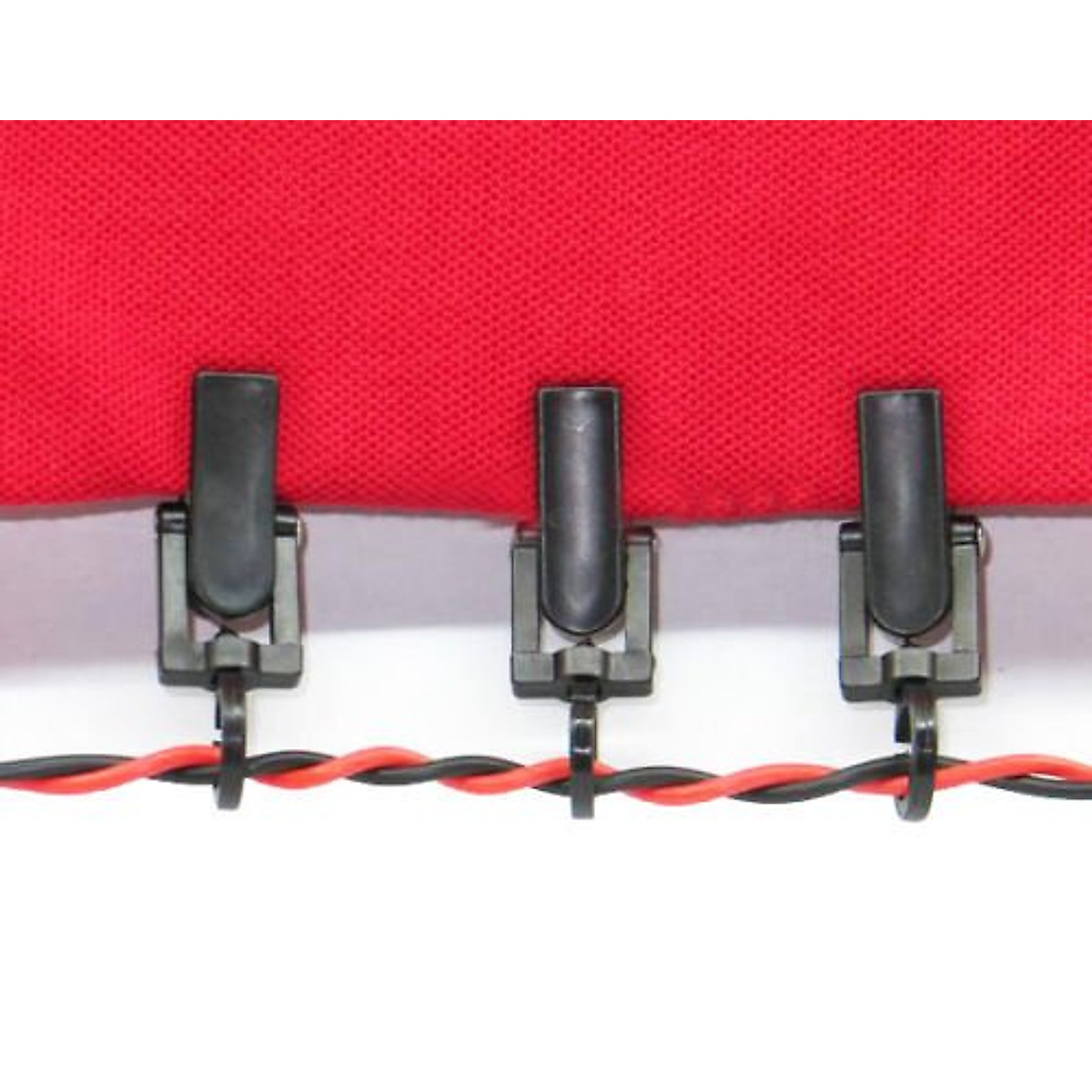 ( Pack of 20 ) , RV Trailer Party Light Holder Hanger Hook Clip String Awning Camper Part, for caravan curtain Klippy Clips rods Awning Lights,String Hang light, Banners