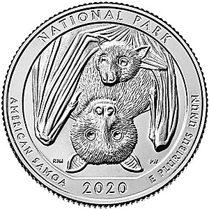 2020 S American Samoa National Park Quarter US Mint Uncirculated