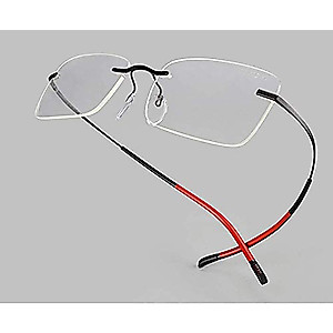 BEHLINE Eyeglass Nose Pads Replacement for Silhouette Frameless Glasses Eye Glasses and Eyewear Frames,Soft Silicone Plug in Eye Glasses Parts Push in Nose Piece,Clear Repair Kit