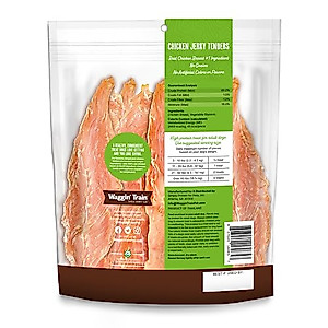 Waggin' Train Limited Ingredient, Grain Free Dog Treat; Chicken Jerky Tenders - 18 oz. Pouch