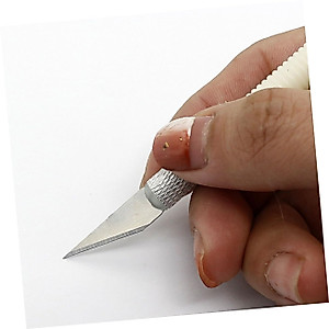 COHEALI Wood Carving Tools 5 Boxes Carving Blade Clay Kit Scrapbook Kit Ceramics Tools Craft Pen Modelling for Art Tool Steel Hobby Craft Engraving Tools Boxed Clay Tools