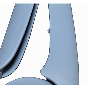 Fineget Collapsible Travel Shorts Skirt Shirt Socks Hangers with Clips Foldable Pants Clothes Plastic Suit Hangers Non Slip Closet Blue Organizer Retail Displays (Grey 2 Pcs, Blue 2 Pcs)