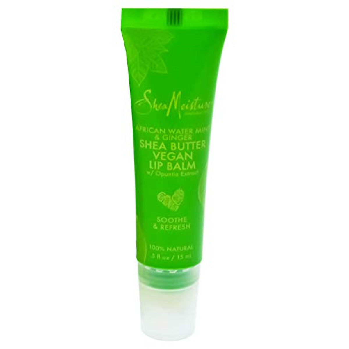 SheaMoisture African Water Mint & Ginger | Shea Butter Lip Balm | 0.5 Oz