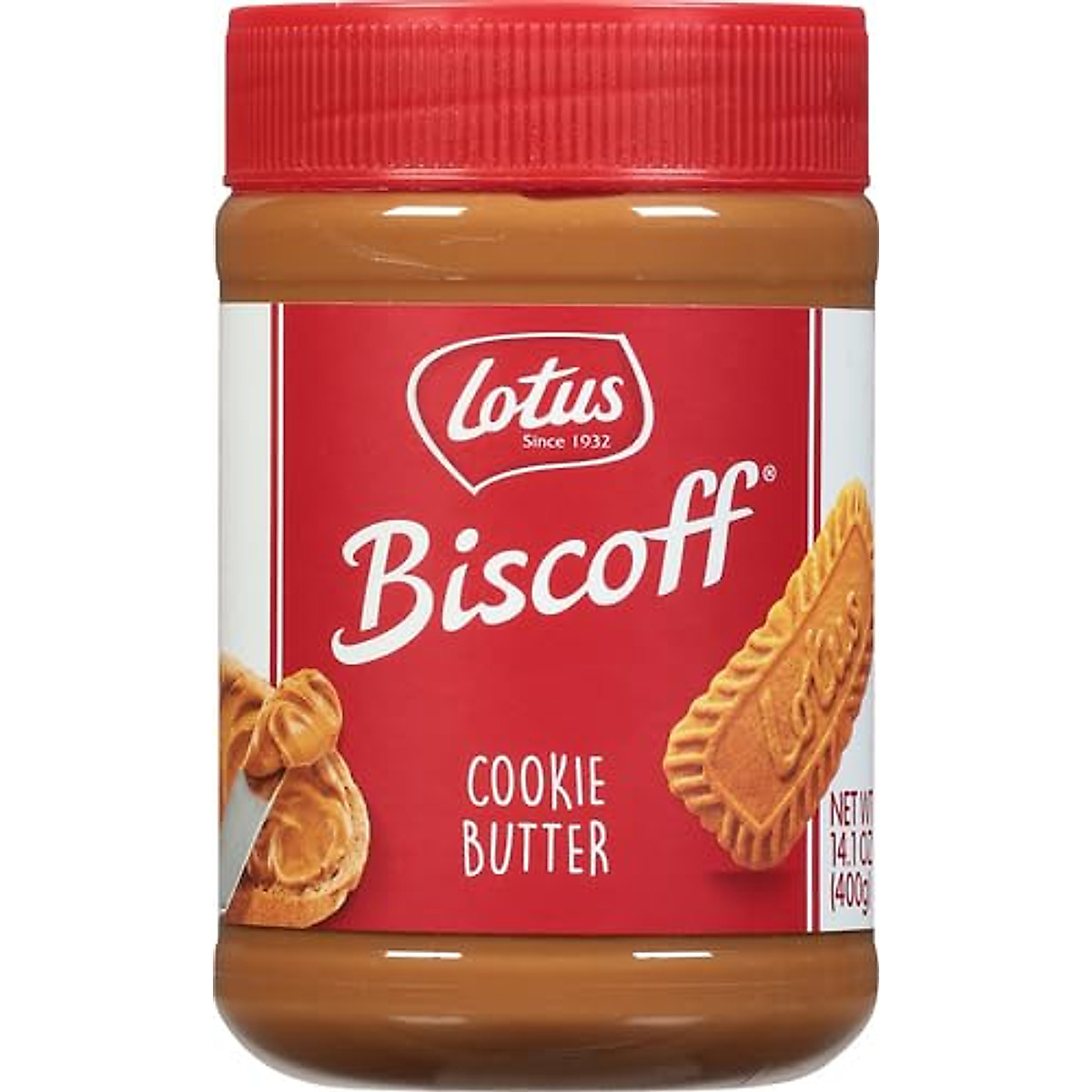 Lotus Biscoff Cookie Spread, 14 Oz