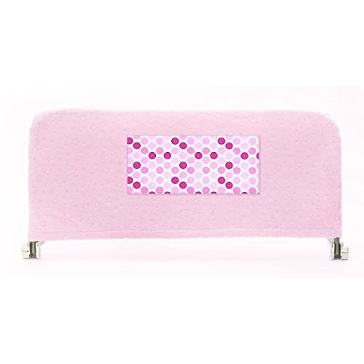 Cosie Covers Bed Rail for Toddlers, Toddler Bed Rail Guard for Kids, Extra Tall, Fits Twin, Full, Queen and King - Extra Long 54" Pink