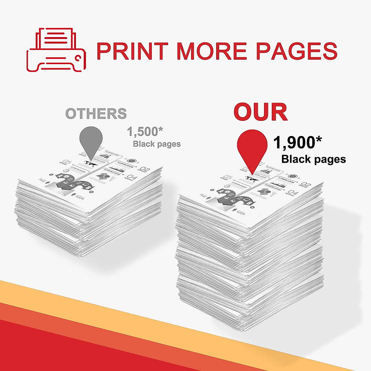 2-Pack 054 3024C001 Black Toner Cartridge High Yield Compatible CRG054 054 Replacement for Canon imageCLASS MF642Cdw MF644Cdw MF640C MF643Cdw MF645Cx LBP621Cw LBP622Cdw LBP623Cdw Printer