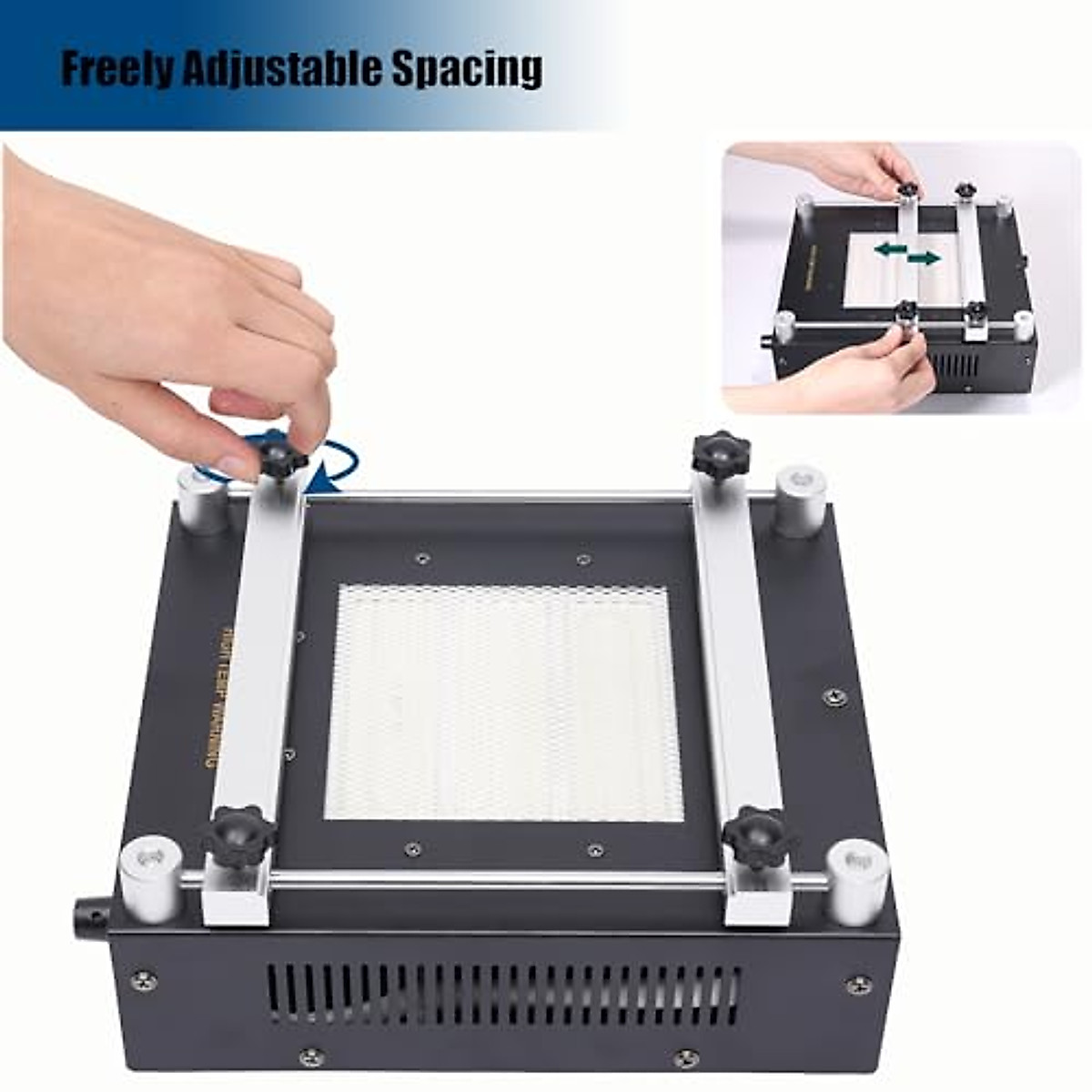 110V 853A 450W SMD PCB Preheater bga Rework Station Preheating Oven Station Infrared Preheating Station Hot Plate Preheating Oven Welder