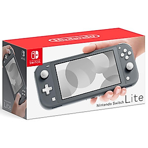 Newest iPuzzle Switch with Green and Blue Joy-Con - Animal Crossing: New Horizons Edition - 6.2" Touchscreen LCD Display - Green and Blue - 12-in-1 Carrying Case