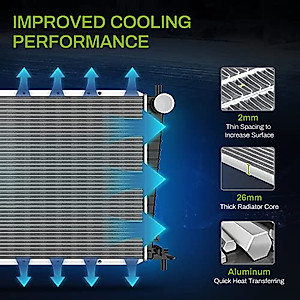 AUTOSAVER88 Radiator Compatible with 2005-2008 F-150 4.2L V6 4.6L 5.4L V8, 2004 Expedition 4.6L, 06-08 Lincoln Mark LT 5.4L, 05-08 Navigator 5.4L V8, 2004-2006 Expedition 5.4L V8