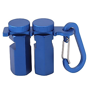 ZJchao Tall Stair Gauge for Framing, Stair Stringer Layout Knobs Tool for Carpentry Stair and Rafter Gauge Clamps, Circular Saw (Blue)