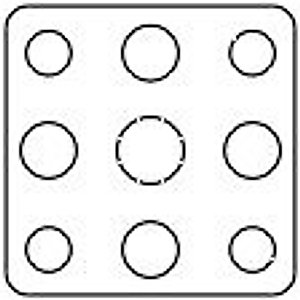 9 Hole Gasket for A-dec ADG028