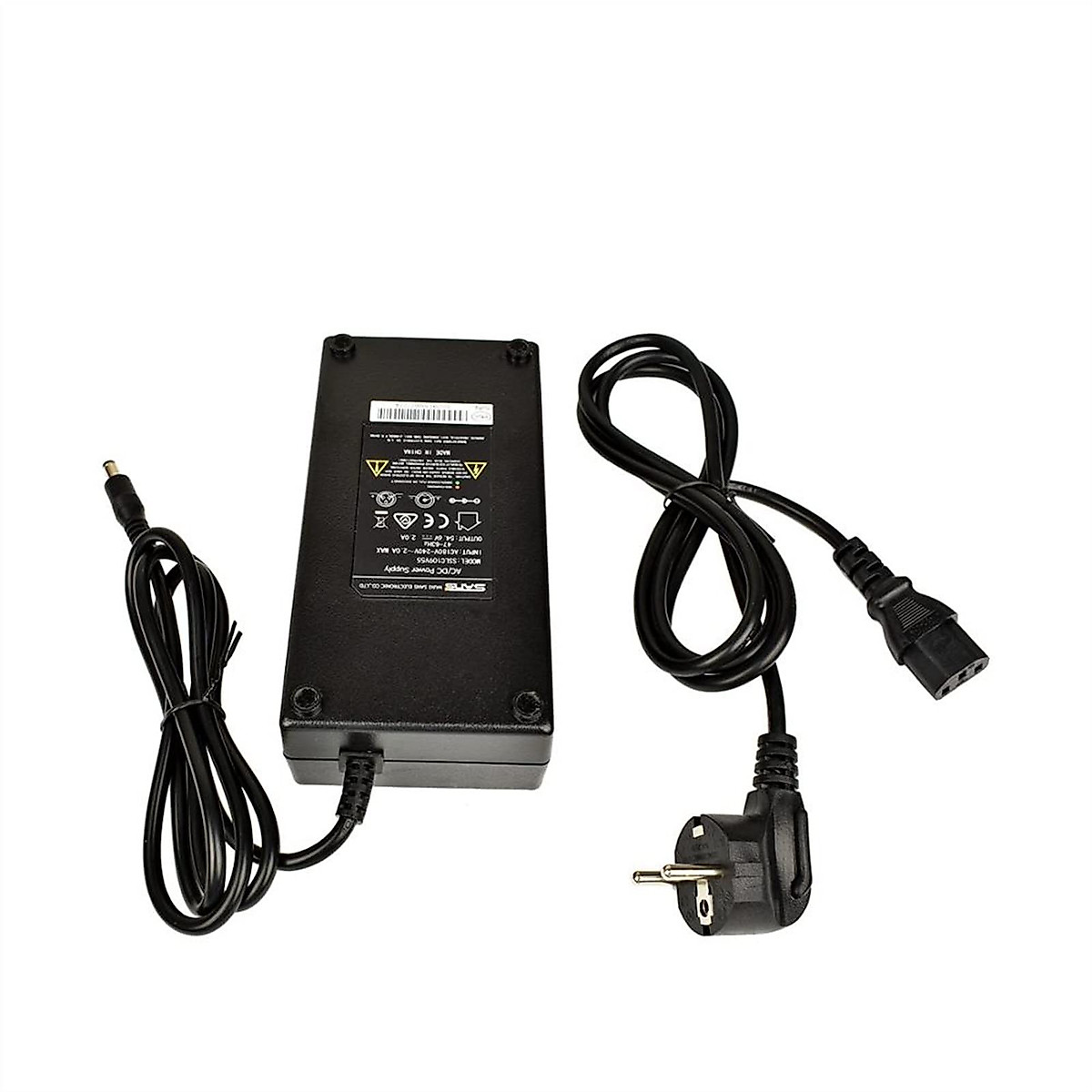 Bike Fender 54V.6 or 42V Li-ion Electric Bicycle Battery Charger 48V 120W or 36V 90W Output DC 5.5 * 2.1 E Bike Charger Mud Guards (Color : 42V DC 5.5 2.1)