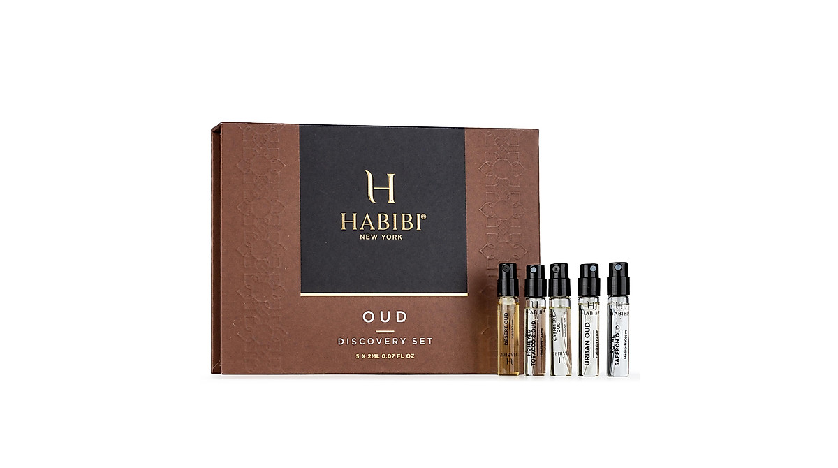 H HABIBI Women’s Oud Perfume Sample Set - Discover 10 Mini Sprays