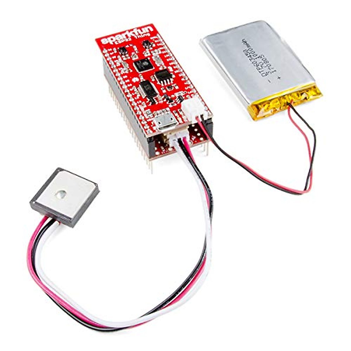 SparkFun ESP32 Thing Developement Board WiFi & microcontroller Compatible with Bluetooth for IoT & prototyping Projects w/Integrated LiPo Battery Charger 4MB Flash Memory 3 to 3.6V Operating Range