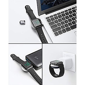 Anker Portable Magnetic Charger, Cordless Charger for Apple Watch with USB A Connector, [MFi Certified] Compatible with Apple Watch Series 1/2/3/4/5/6