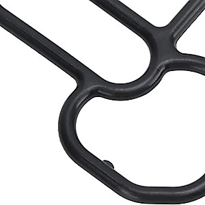 Oil Filter Housing Gasket, Rubber 15302‑RDV‑J00 Durable Heat Resistant Black Flexible Antiaging Engine Part for Auto