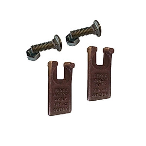 2 Pengo 40/50 Auger Teeth with Hardware, 134501 - fits Pengo Aggressor Augers.