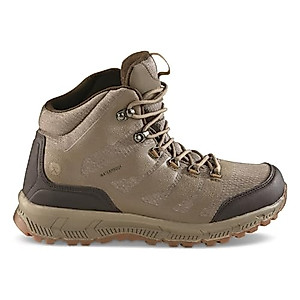 Northside Mens Hargrove Mid Waterproof Hiking Boot - Ripstop Nylon Upper Toe and Heel Reinforcements Rubber Traction Outsole Hiking Boots for Men