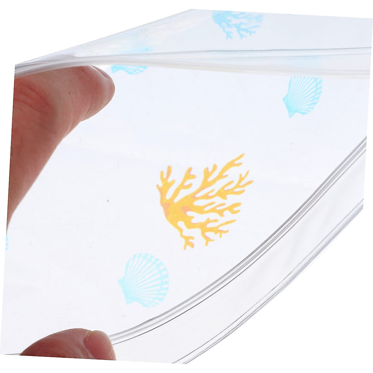 STOBOK 5pcs Loose-leaf Book Zip Bag Binder Pouch Pocket Protector 6-holes Money Envelopes 6 Holes Binder Pockets Pvc Cash Envelopes Clear Binder Pvc Zip Bag Sheet Business Card