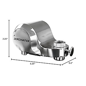 ZeroWater Chrome Faucet Mount