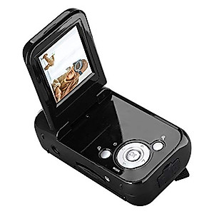 Digital Camera 16MP Compact Camera with LCD Screen Vlogging Video Camera Auto Focus Digital Point and Shoot Time Lapse Camera 4X Digital Zoom for Kids,Students, Teens, Black