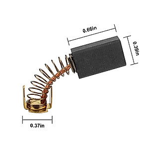 LanKstet Carbon Motor Brush 089006017092（2 pcs) Fits for Ridgid Ryobi Tile/Miter Saw Motor Brush R4040 TS1344 TS1345