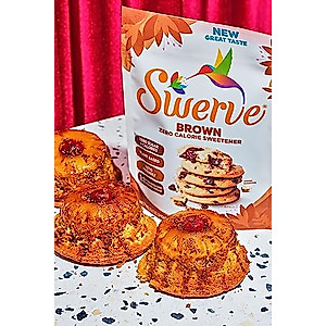 Swerve Ultimate Sugar Replacement Sweetener, Brown Sugar Substitute, Keto Friendly, Zero Calorie, Zero Sugar, Non-Glycemic, Gluten Free, 12 ounces