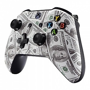 MODDEDZONE Custom MODDED Wireless Controller for Xbox One S/X and PC - With Unique Smart Mods - Best For First Person Shooter Games - Handcrafted by Experts in USA with Unique Design - Benjamins
