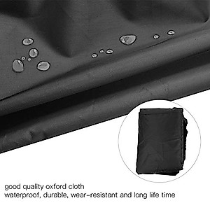 MooBreeze Outdoor Waterproof 210D Oxford Cloth Grill Cover for BBQ Barbecue, Dust-Proof, Tear Resistant, for Garden Patio(70x70cm)