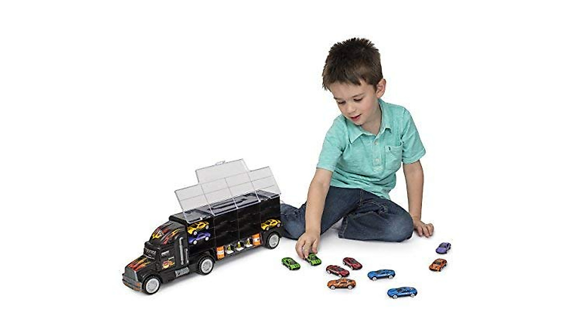 Big Daddy Tractor Trailer Toy Truck for Kids