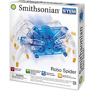 Smithsonian Science Activities Robo Spider Kit, Blue