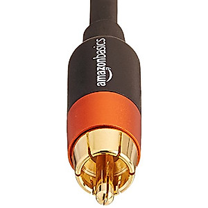 Amazon Basics Digital Audio Coaxial Cable - 4 feet, Speaker
