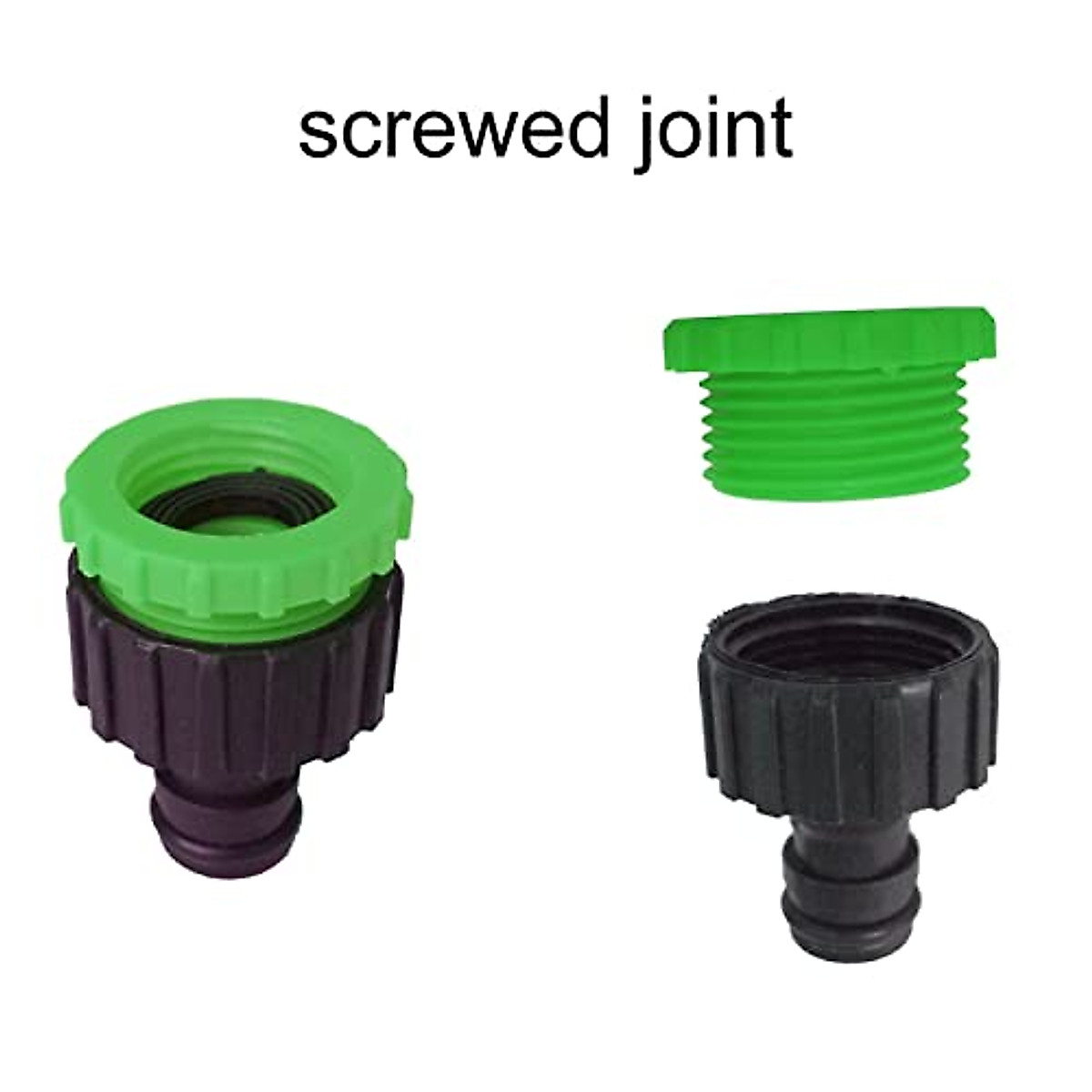 Expandable Garden Hose 100ft-Water hose, 7 Function Nozzle,Light weight,For gardening, car washing, pets, outdoors. (Green)