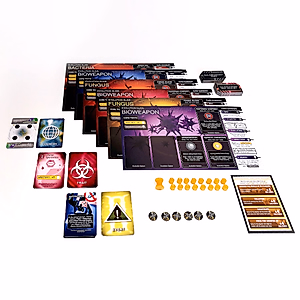 Plague Inc. Board Game Expansion | Strategy Board Game for Adults and Teens | Fun Game for Game Night | Ages 14 and up | 1 to 5 Players | Average Playtime 60-90 Minutes | Made by Ndemic
