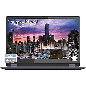 Lenovo Flex 3i Chromebook Touchscreen Laptop - 2in1 15.6 FHD IPS Display - Intel Pentium Silver N6000 - Wi-Fi 6 - USB C - Webcam - Google Chrome - Flip Convertible (8GB RAM | 64GB eMMC+32GB SD Card)