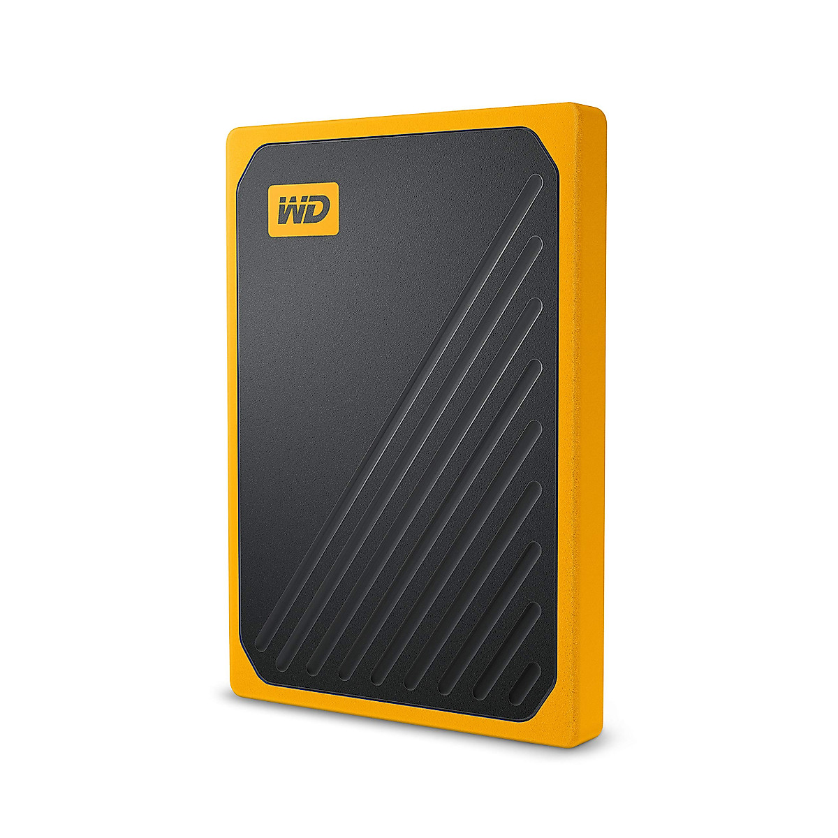 WD 1TB My Passport Go SSD Amber Portable External Storage, USB 3.0 - WDBMCG0010BYT-WESN