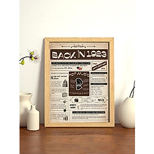 Jumbo Birthday Party Greeting Cards, Huge 100th Birthday Cards For Mom Dad, Men Women, 1943 Birthday Cards For Grandpa And Grandma, Jumbo 100th Birthday Cards For Him, Funny 100th Birthday Party