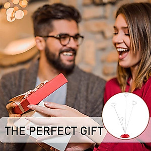 GORGECRAFT 9.8 Inch Family Tree Picture Frame Holder Place Card Holders Table Number Stand Heart Shaped Photo Clip Note Menu Paper Clips 4-Branch Metal Spiral Tabletop Name Cards Stands