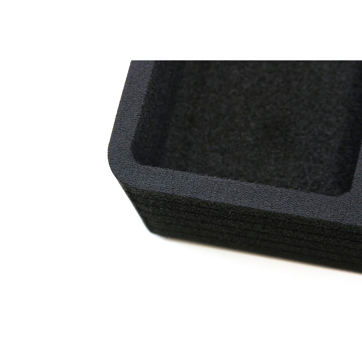 Polar Whale Flatware Silverware Drawer Organizer Premium Dividers for Cutlery Forks Knives Spoons Serving Utensils Non-Slip Waterproof Tray Insert 12.75 X 18 Inches 6 Slot Extra Deep