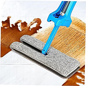 Hoement 2pcs Mop for Wood Floors Floor Mops Push Mop Cloth Double Sided Mop Cloth Mop Accessories Dust Cloth Clean Car Wash Brush