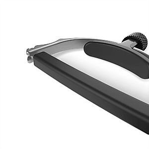 D'Addario Guitar Capo for Acoustic Guitar - Cradle Style Acoustic Guitar Capo - Creates Even Tension - Self Centering Capo Creates Even Tension - Stainless Steel,Silver