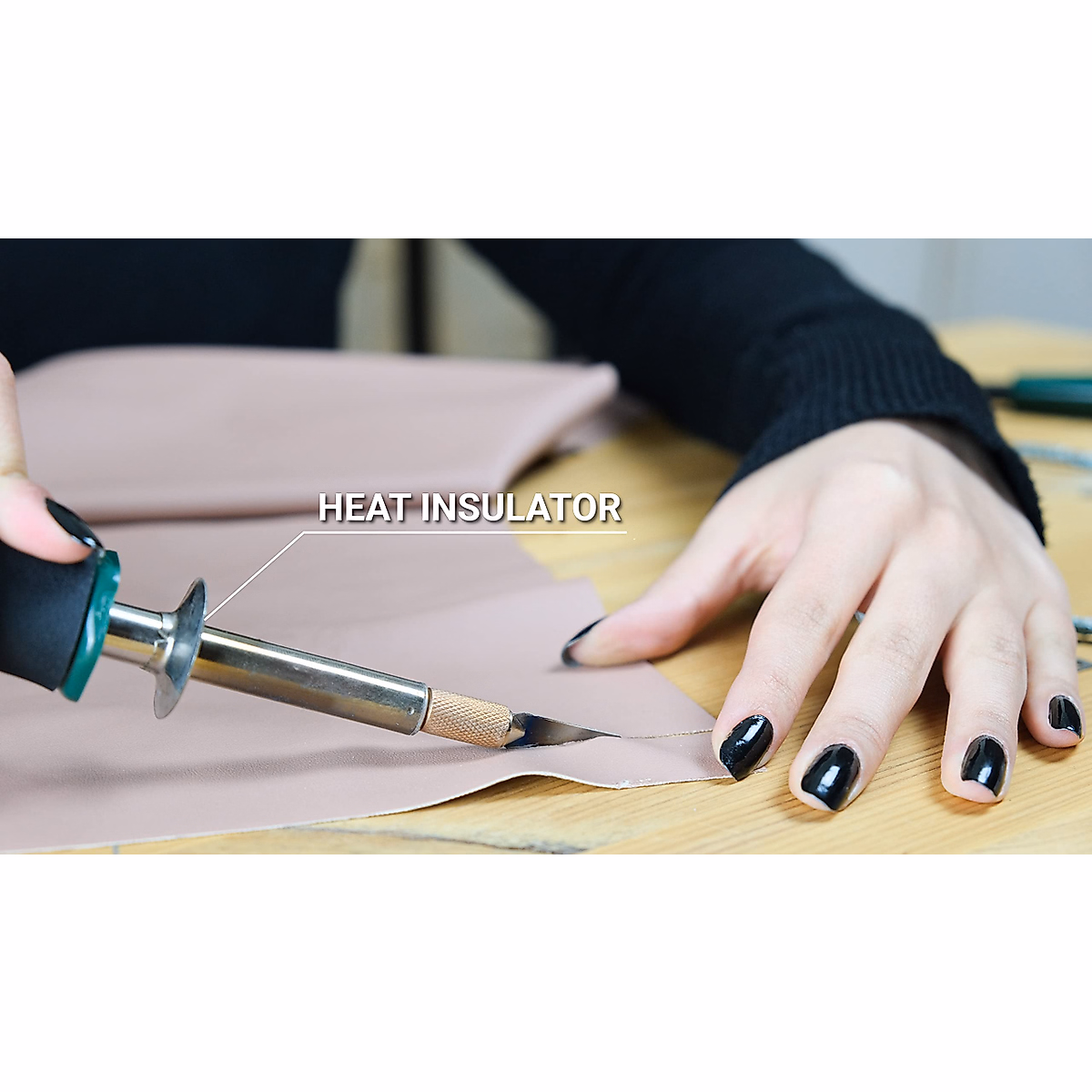 WINONS Hot Knife Cutting Tool, WHK0005 Hot Knife Plastic Cutter Tool also Effective as a Foam Board Cutter and Stencil Cutter (Kit of 19)