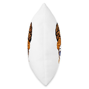 Goddess Shopp Women Beautiful Melanin Poppin Queen Black Girl Magic Throw Pillow, 18x18, Multicolor