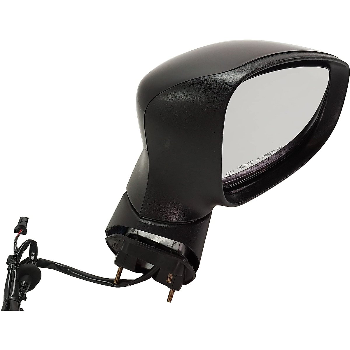 Kool Vue Driver & Passenger Side Power Heated Mirrors for Chrysler Pacifica 2017-2019 Without Signal Light & Blind Spot Monitor Paintable For Models Without One Touch Open/Close Feature
